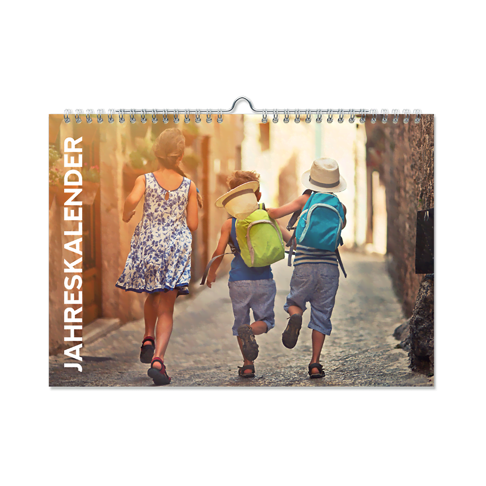 Jahreskalender A4 Querformat | Fotokalender | Fotofabrik