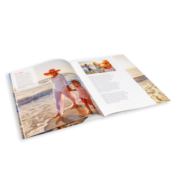 Zeitschrift A4 Hochformat | Magazin gestalten | Fotofabrik