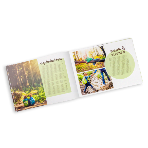 Zeitschrift A4 Querformat | jetzt gestalten | Fotofabrik