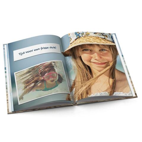Maak goedkoop een luxe fotoboek met harde kaft