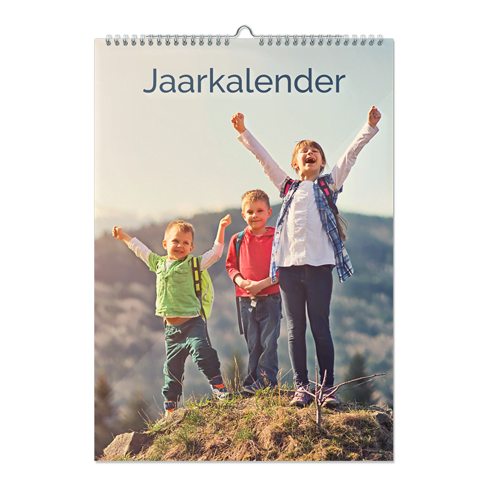 Jaarkalender A3 Staand maken met je mooiste foto's