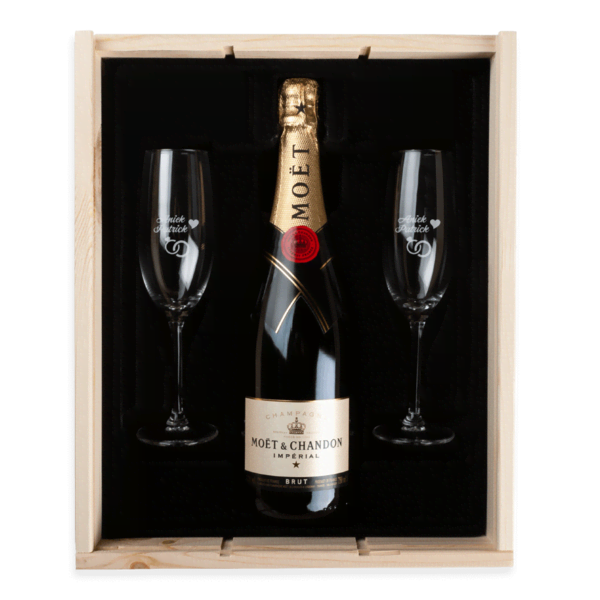 Champagne-geschenkset| Moët & Chandon cadeaupakket