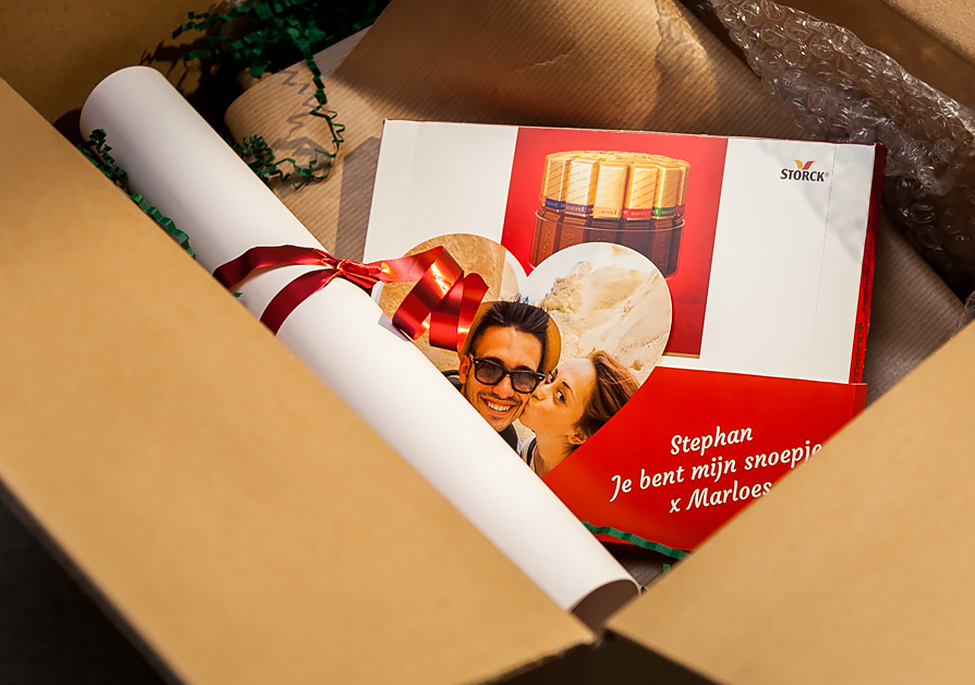 Merci Chocolade 250g ontwerpen met je eigen foto | Fotofabriek